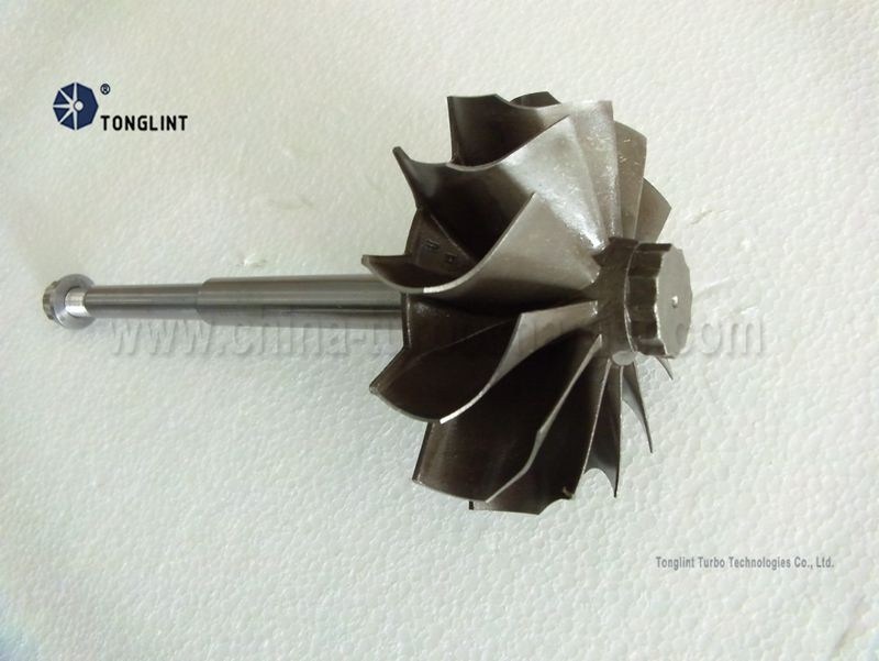 4LGZ 86.3mmX96mm Turbocharger Parts Turbo Turbine Wheel and Shaft ...
